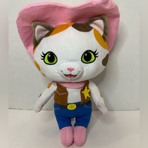 Disney | Toys | Sheriff Callie Junior Cowgirl Cat Stuffed Animal 3 Inch ...